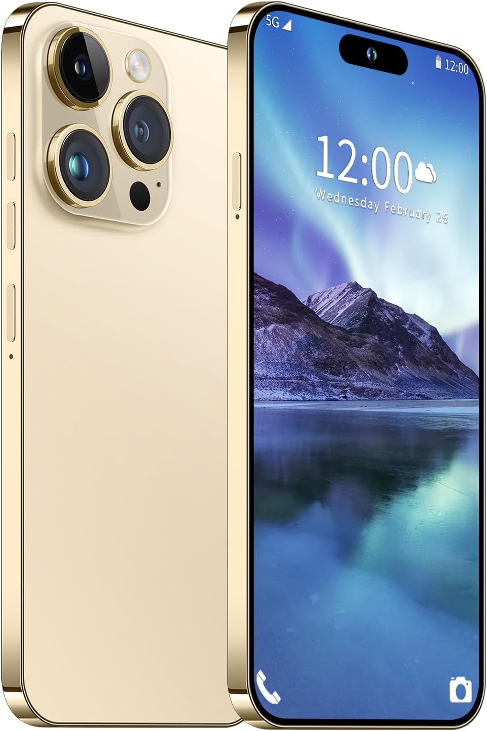 Amazon.com: SANSHREUNI A14 Pro Max Unlocked Android Phones, 6GB+526GB ...