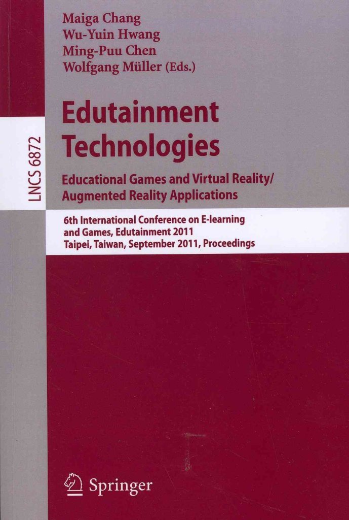 [(Edutainment Technologies: Educational Games and Virtual Reality ...