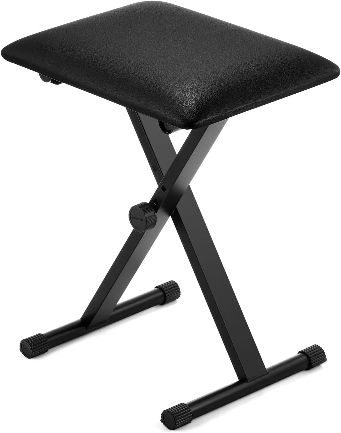Amazon.com: RIVVTA Piano Bench Keyboard Bench X-Style Height Adjustable ...
