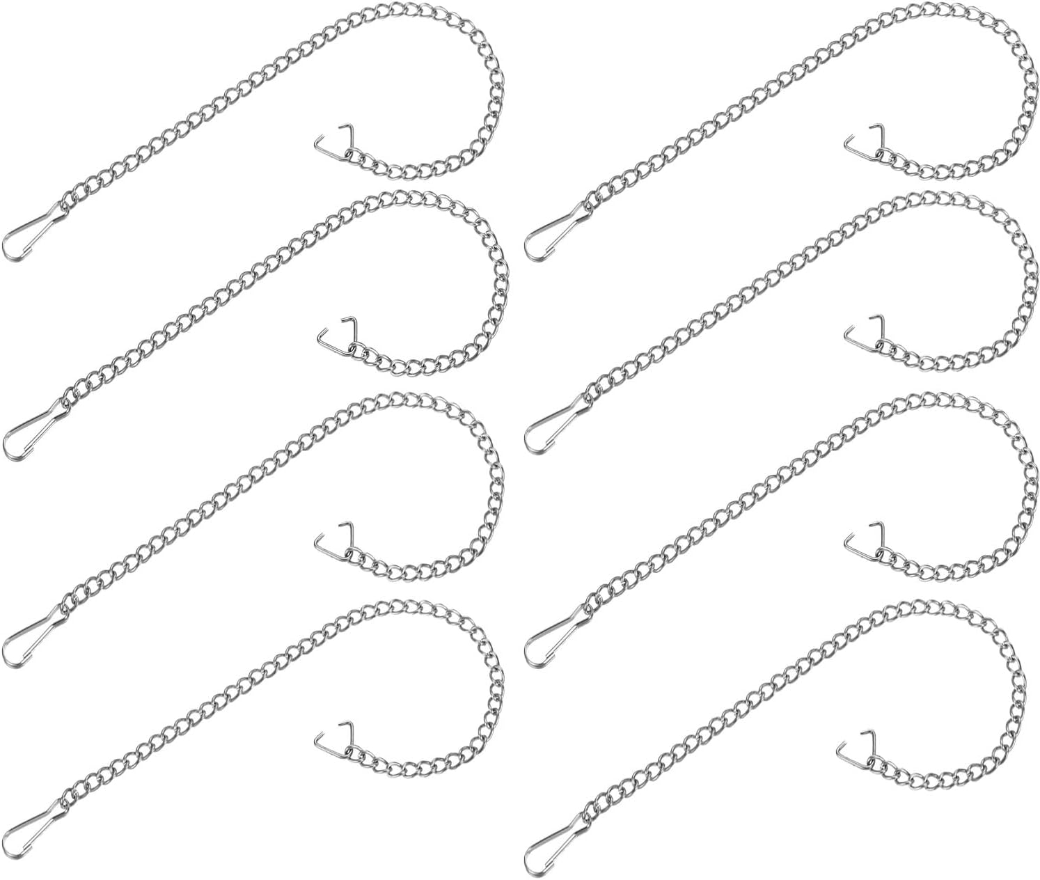 8 Pieces Toilet Flapper Chain 24cm Toilet Handle Lever Lift Flush ...