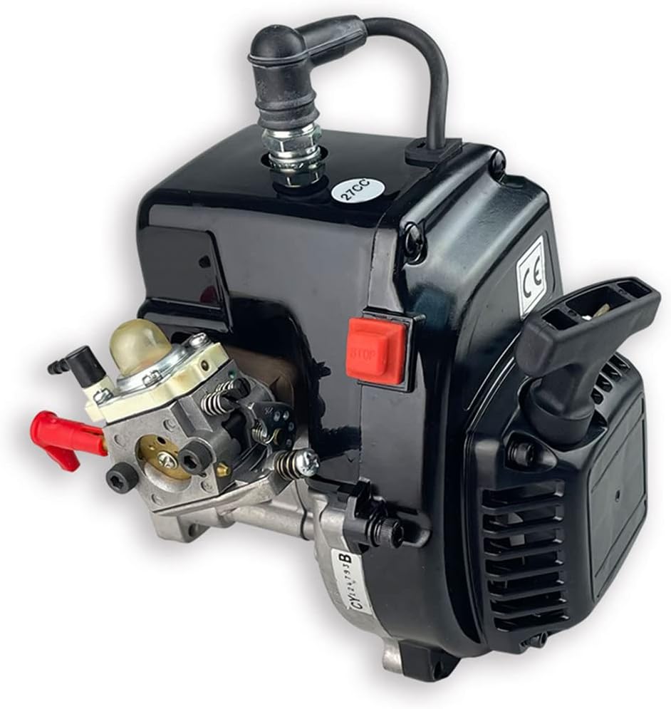 PROO Motor Bausatz, Benzin Verbrennungsmotor Modell Bausatz, 27CC Mini ...