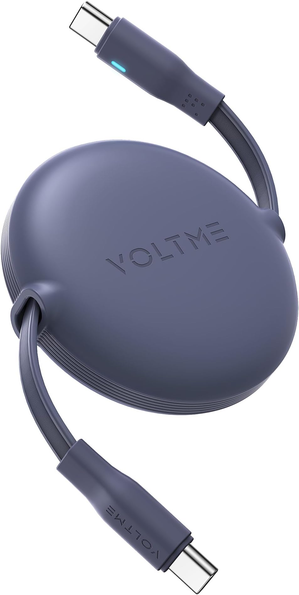 Amazon.com: VOLTME 100W Retractable USB C Cable, USB C to USB C Car ...