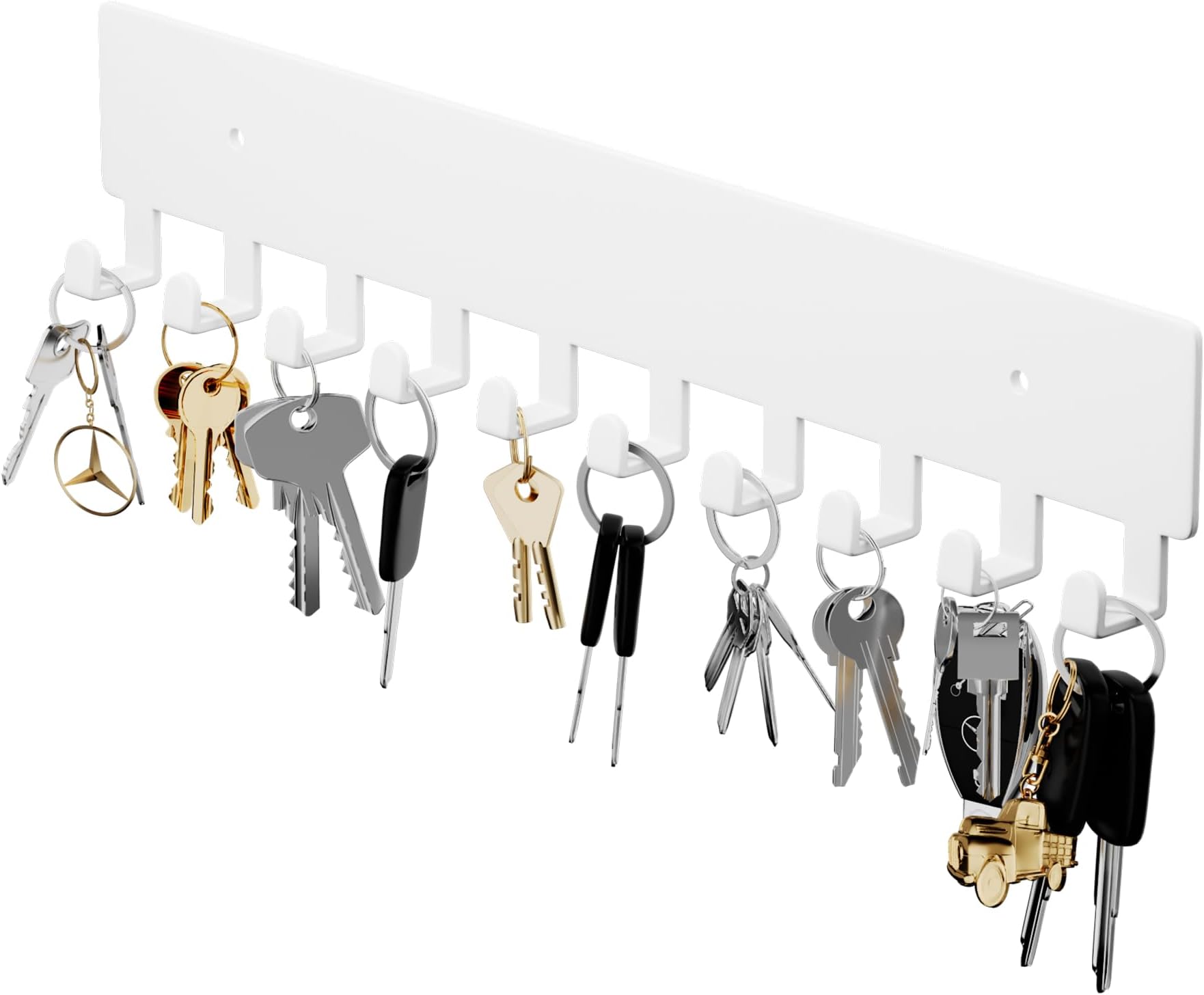 Amazon.com: GTK Key Holder for Wall, Key Hooks with 10 Hooks, Wall ...