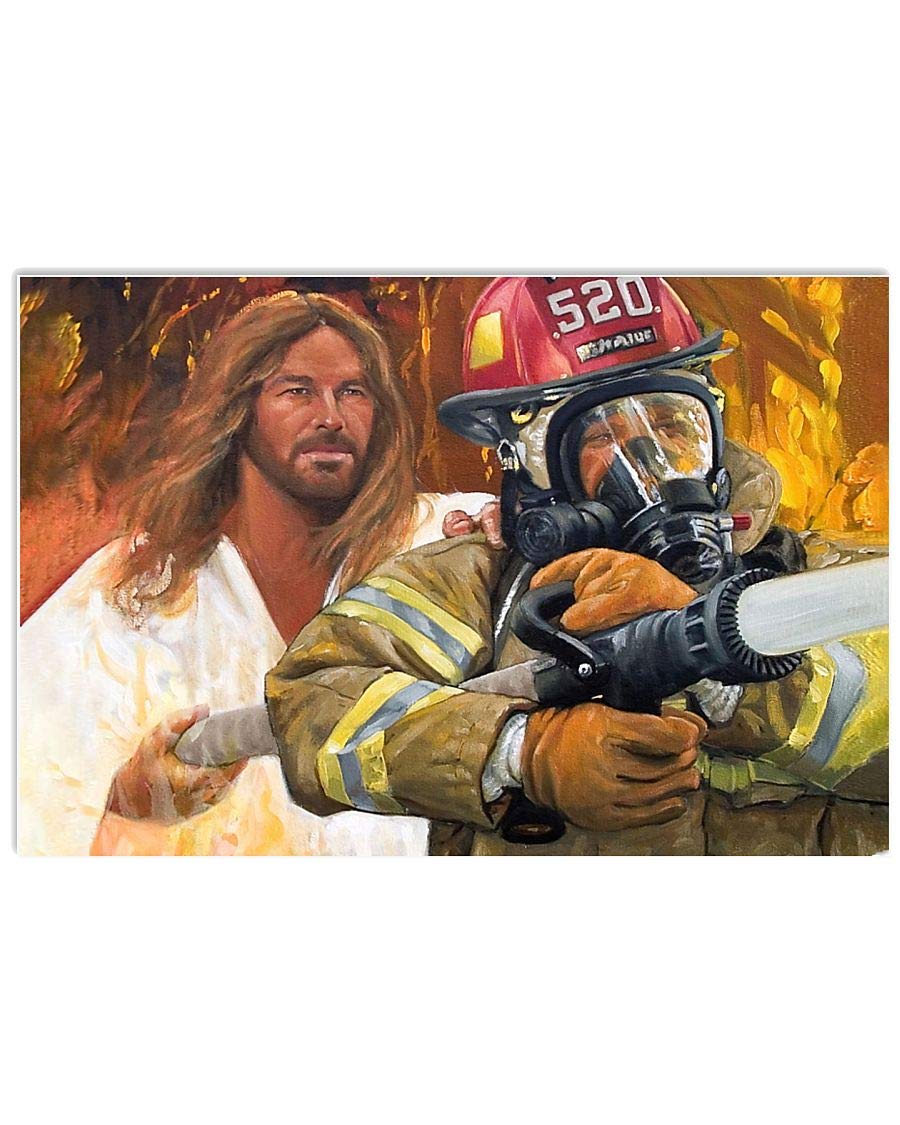 Fireman With Jesus