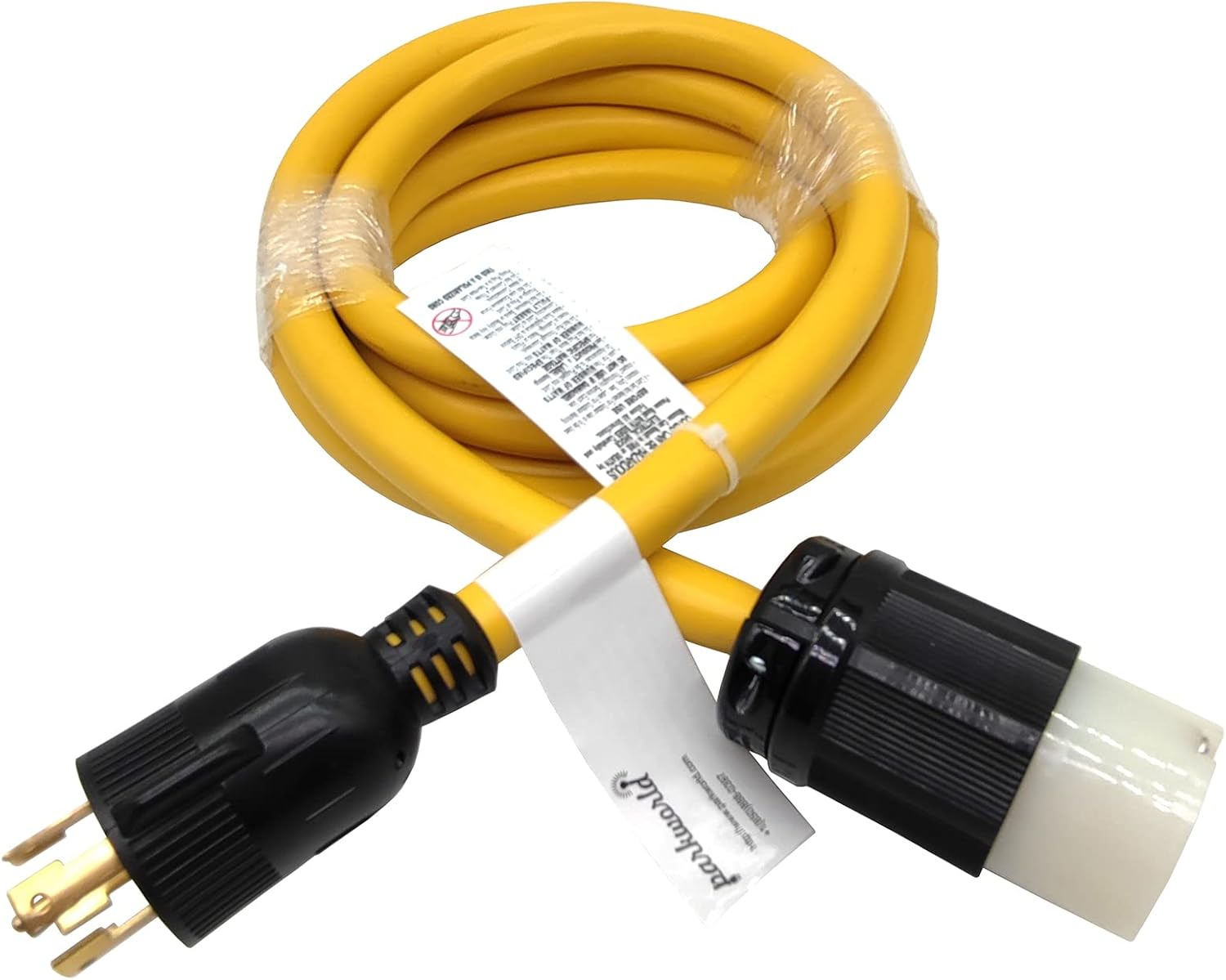 Parkworld NEMA L21-30 Extension Cord with SJTW 10AWG, 30 Amp 3-Phase ...