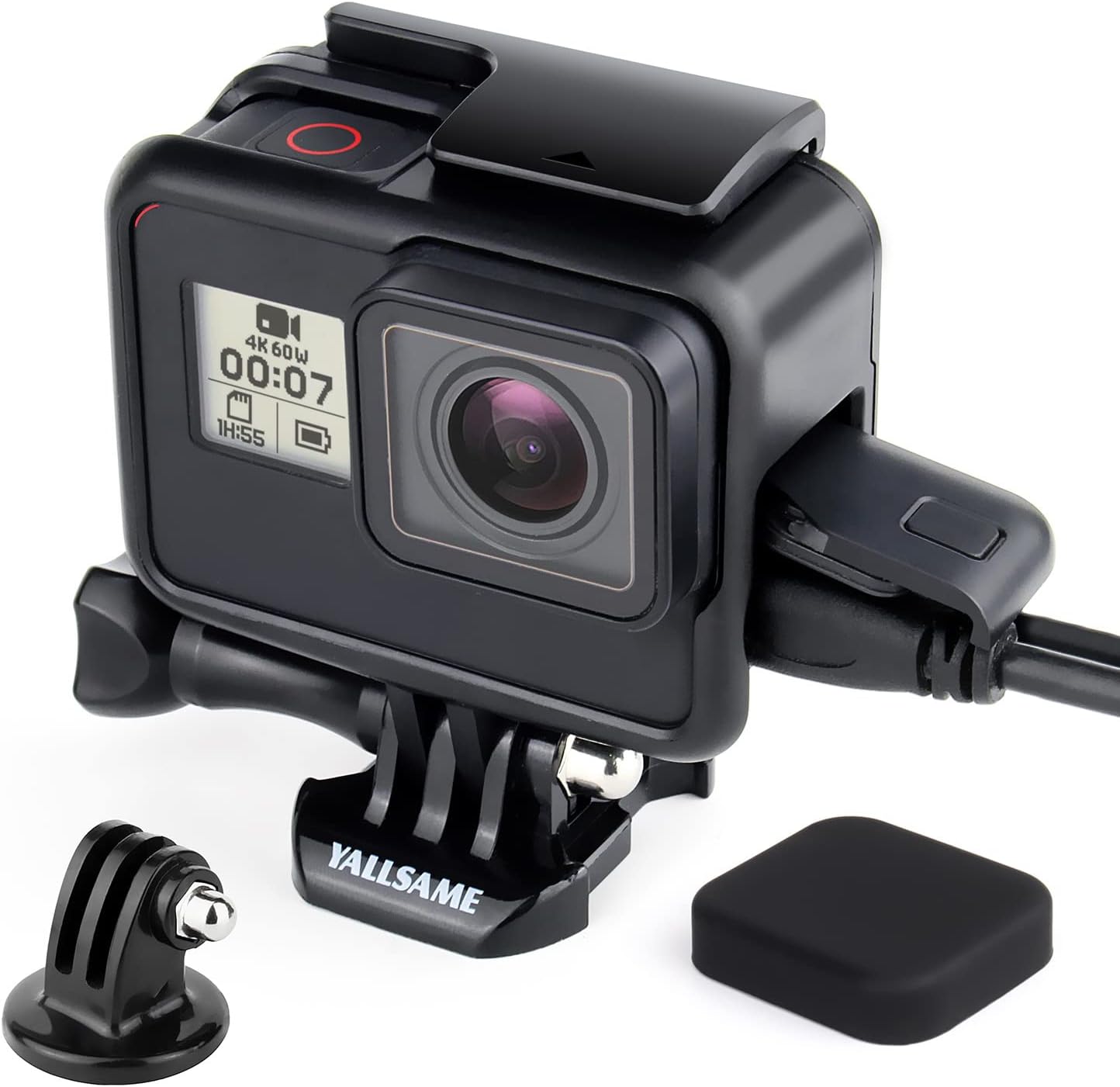 Amazon.com : GoPro Sleeve + Lanyard in Blackout (HERO7 Black/HERO7 ...