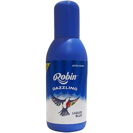 Robin Liquid Blue - Dazzling, 100ml Bottle : Amazon.in: Health ...