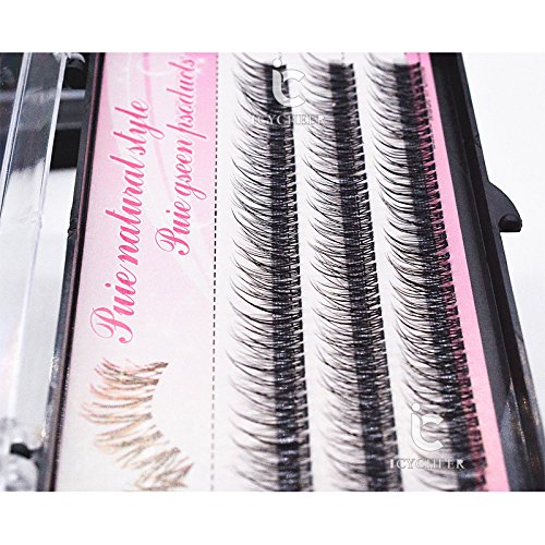 Amazon.com: ICYCHEER 8/9/10/11/12mm Handmade Natural Long Eyelashes ...