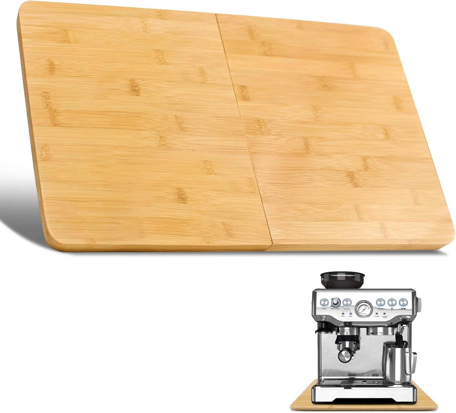 Bamboo Appliance Slider for Breville Barista Espresso Machine 870/878 ...