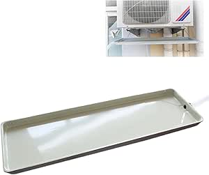 Amazon.com: Air Conditioner Drip Pan with Drain Tubing, Metal Drip Tray ...