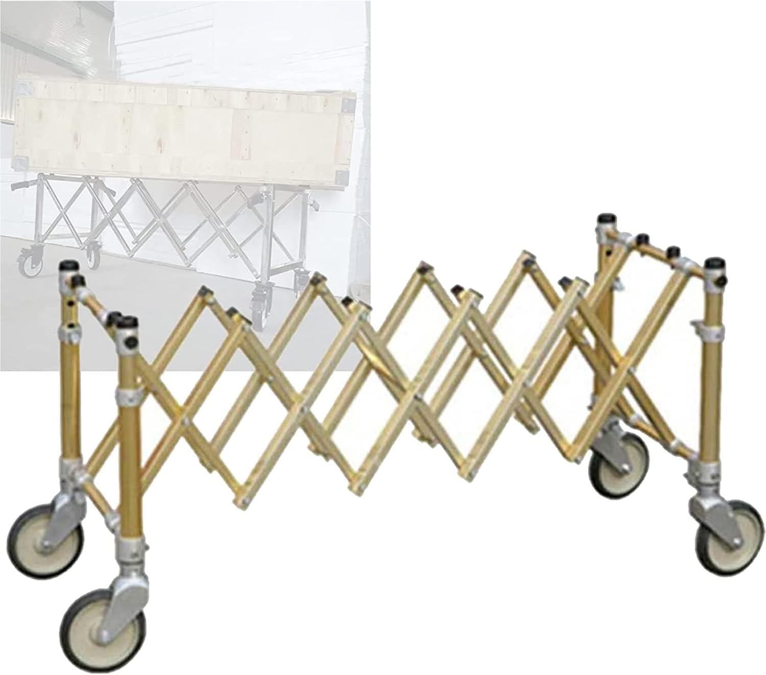 Amazon.com : FKKFUCI Funeral Stretcher Church Truck Coffin Rack Trolley ...