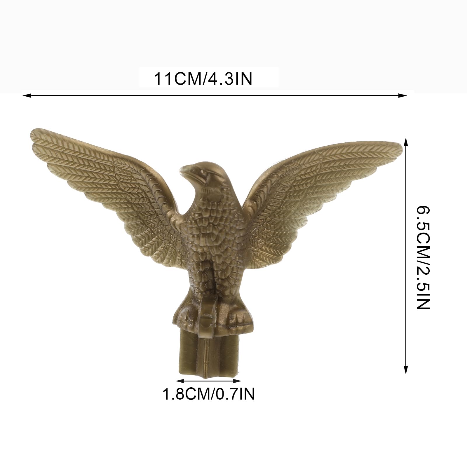 Plastic Eagle Flag Pole Tops Eagle Flag Pole Topper Etsy