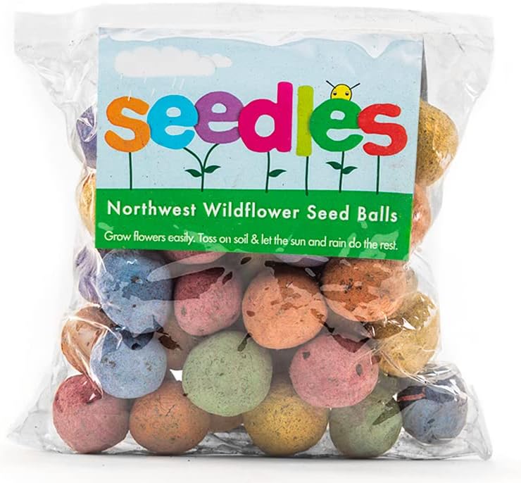 Amazon.com : Pacific Northwest Wildflower Seed Balls - Easily Grow ...