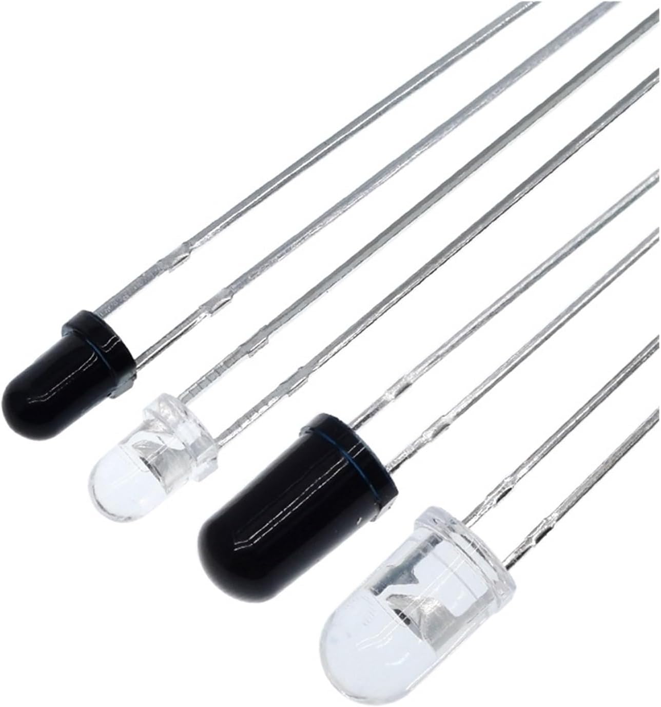 Amazon.com: SBTRKT 10pairs 3mm 5mm 940nm LEDs Infrared Emitter and IR ...