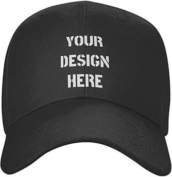 Custom Baseball Hat Youth Design Your Own,Adjustable Personalized Hats ...