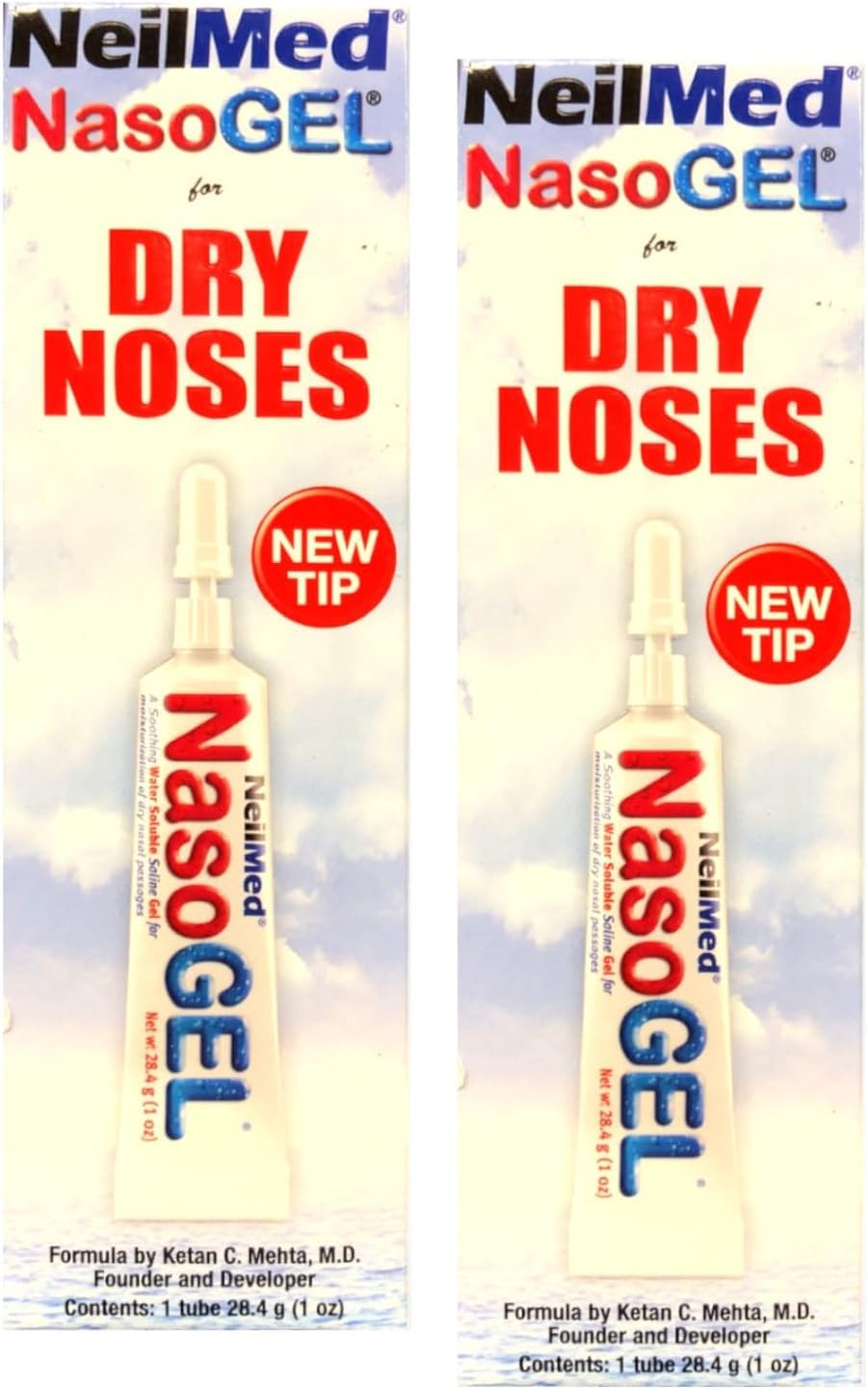 Neilmed Nasogel for Dry Noses 1 Oz (Pack of 2) : Amazon.co.uk: Health ...
