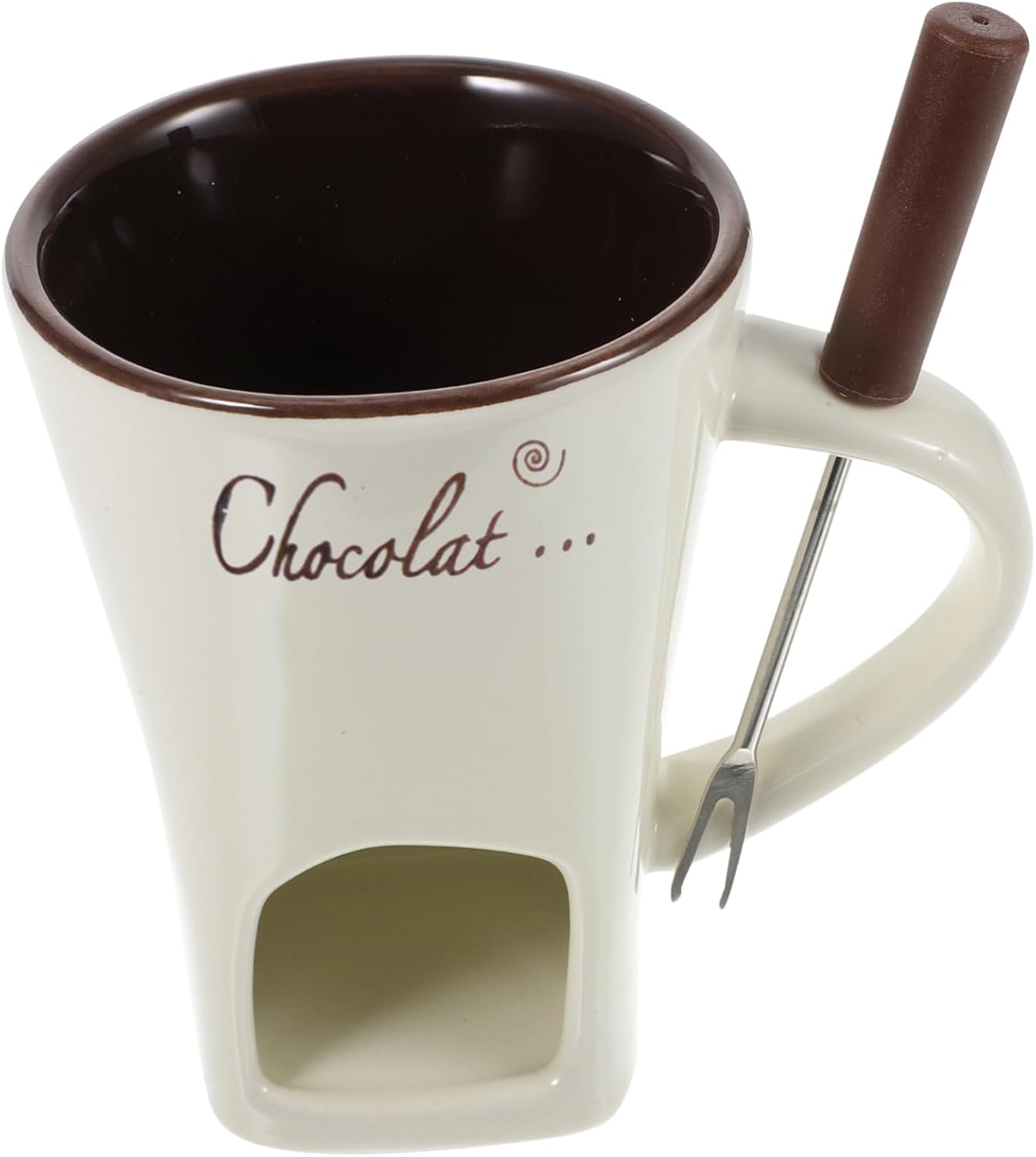 SHOWERORO 1 Unidades Personal Fondue Pot Chocolate Fondue Taza ...