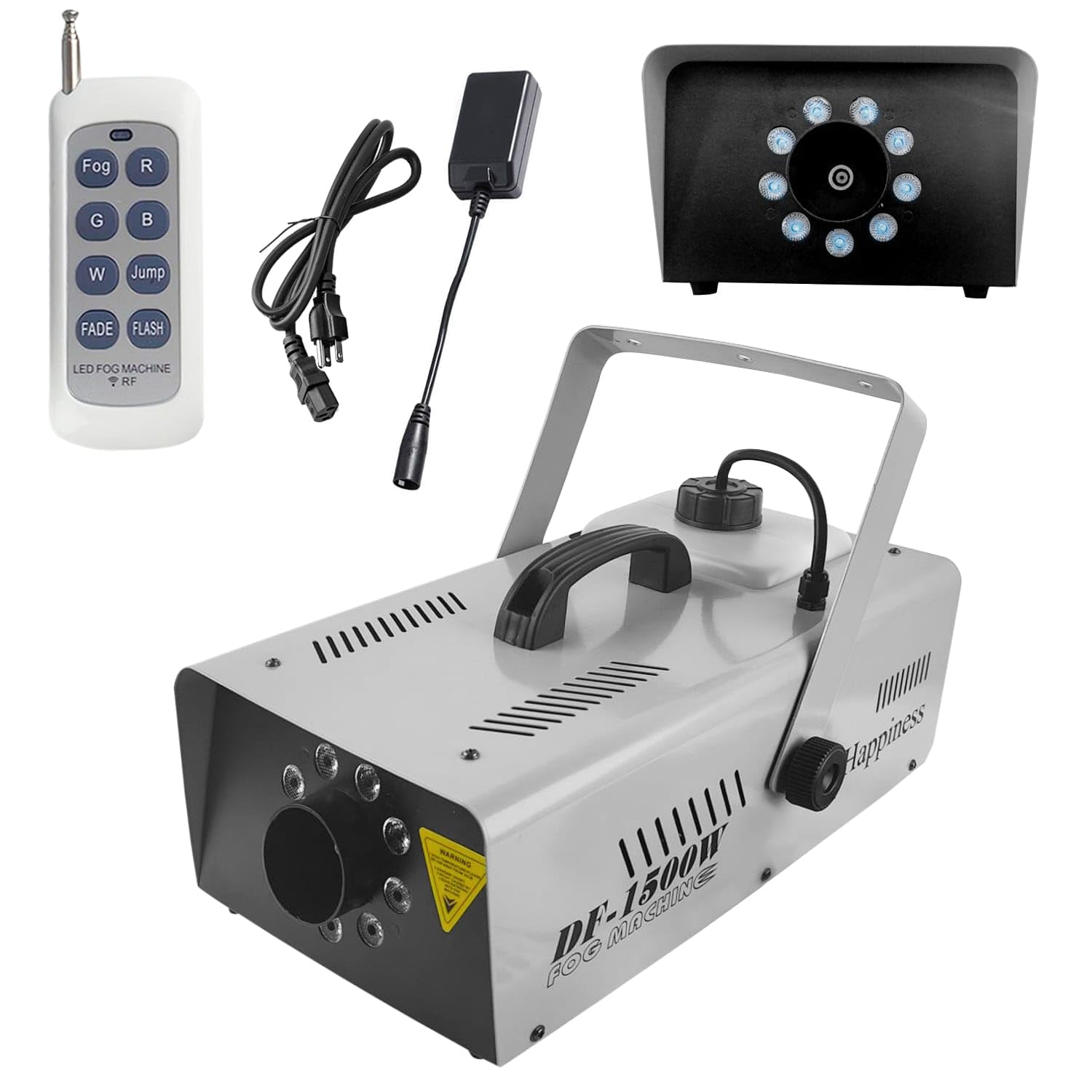 Fog Machine With Led Lights Effect And Wireless Remote-Indoor And ...