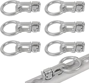 Amazon.com: Poromotor L Track Double Stud Fitting, 6PCS L-Track Tie ...
