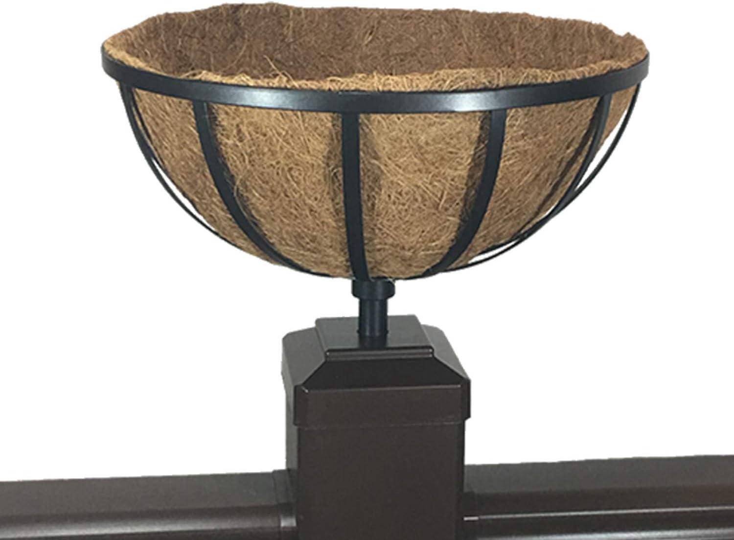 Amazon.com : Tru-Post TP-PB142 14 inch Planter Basket for a Deck ...