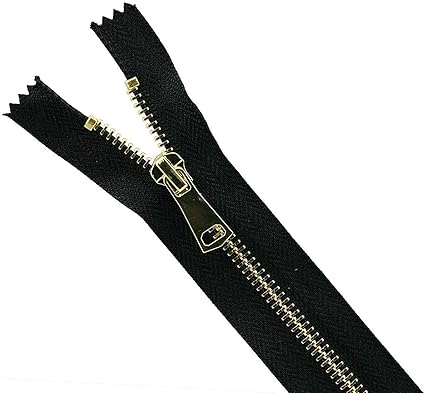 Amazon.com: Leekayer 6pcs #5 Metal Zippers 7 inch Close End Jeans ...