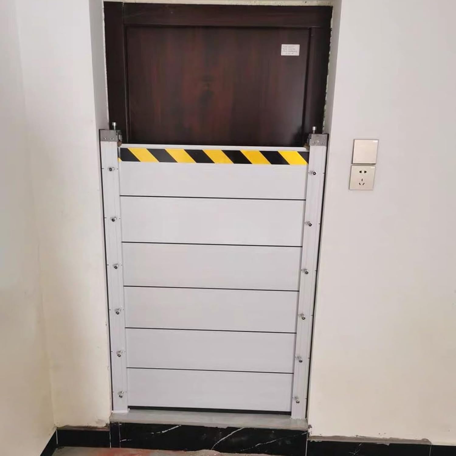 Amazon.com: Metal Flood Barrier Shield Water Stopper Panel 3/5/10 Ft ...