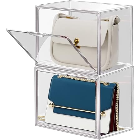 Amazon.com: Attelite Plastic Purse and Handbag Storage Organizer for ...