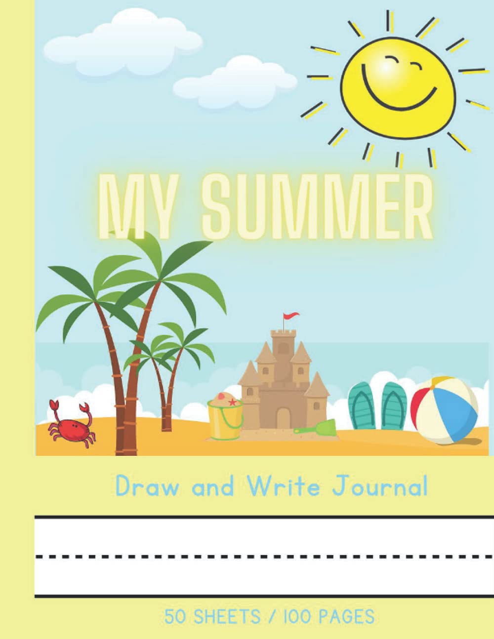 Amazon.com: Summer Draw and Write Journal for Kids: My Summer Design (K ...