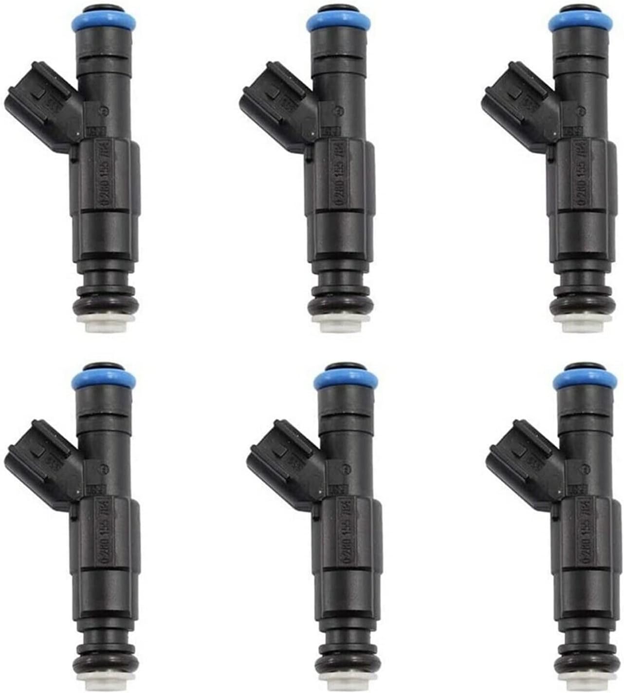 Amazon.com: 6Pcs Fuel Injector 0280155784 Compatible With Jeep Cherokee ...