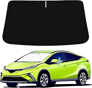 Amazon.com: CC&TT Windshield Sun Shade Compatible with 2010-2015 Toyo ...