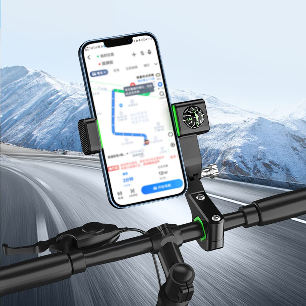 Amazon.com: XYAJUANG Elevated Handlebar Phone Holder, Phone Mount for ...