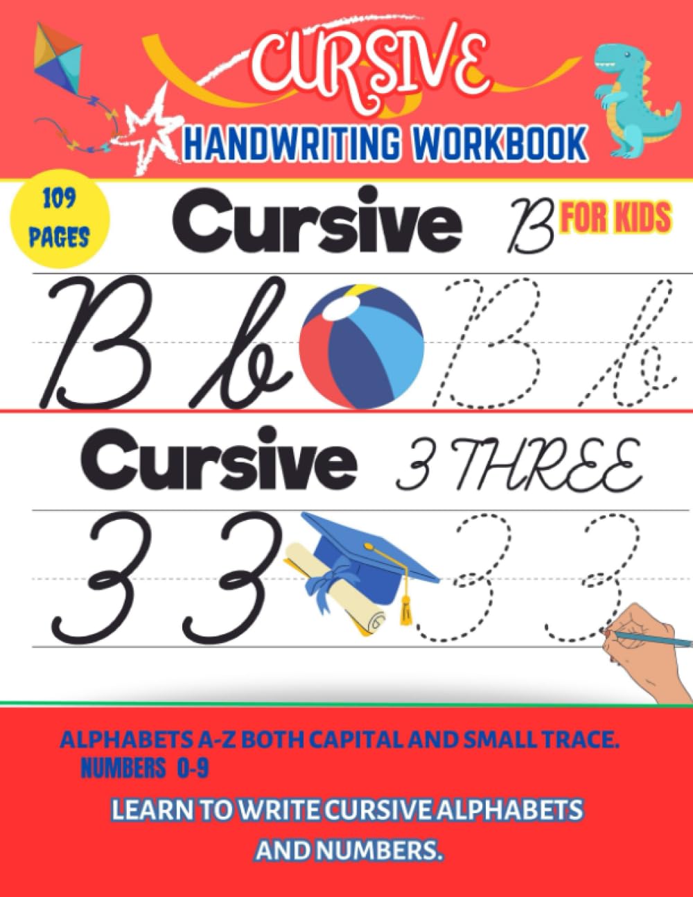 Cursive handwriting workbook for kids. Alphabets A to Z both capital ...