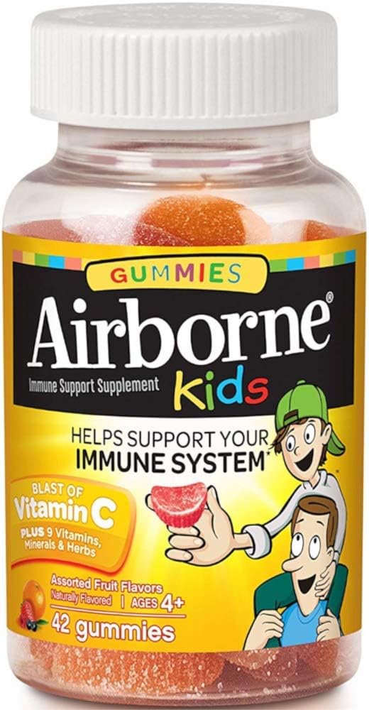 Amazon.com: Airborne Kids,Fruit,Gummy : Health & Household