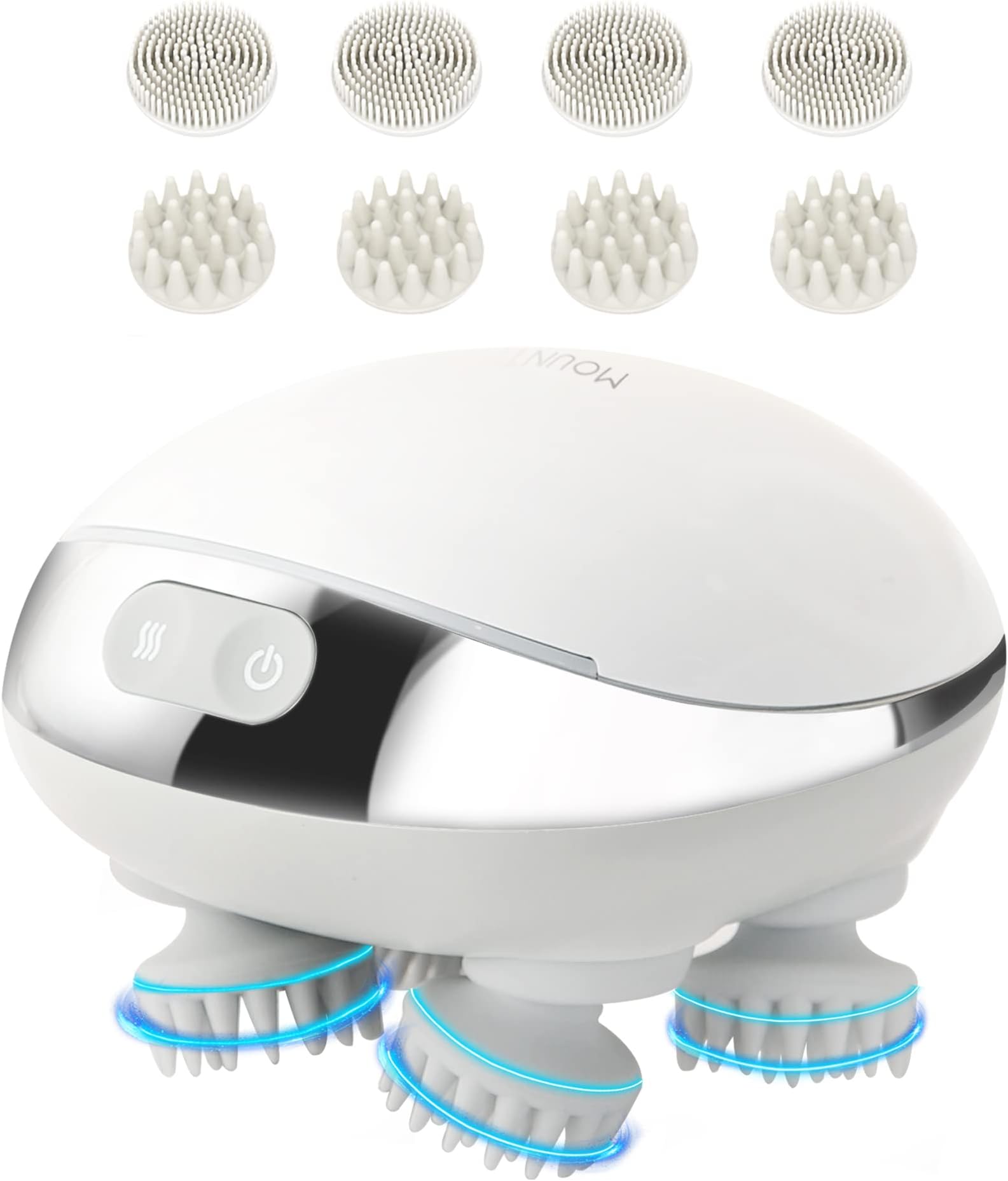 Amazon.com: MOUNTRAX 5 in 1 Electric Scalp Massager, Portable Heated ...