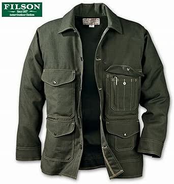 Amazon | FILSON フィルソン Forestry Cloth Cruiser No-16 フォレストリージャケット (40 ...
