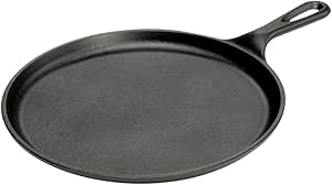 Amazon.com : Lodge - L9OG3 10.5" Cast Iron Round Griddle Pan (Pkg of 3 ...