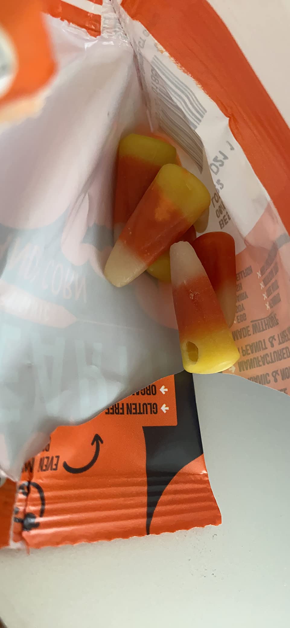 Amazon.com: YumEarth Organic Candy Corn Snack Packs, 10 Count : Grocery ...