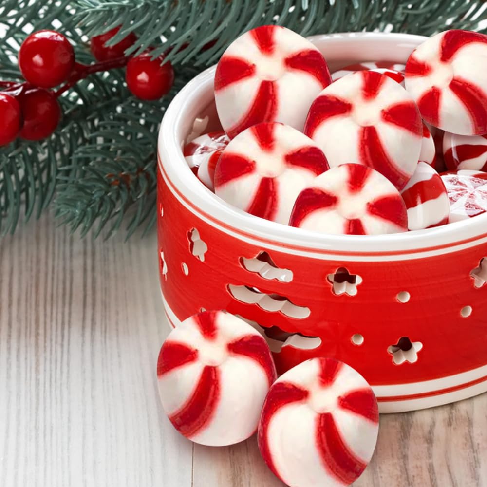 Snapklik.com : Bobs Sweet Stripes Soft Peppermint Candy Balls, 330 ...