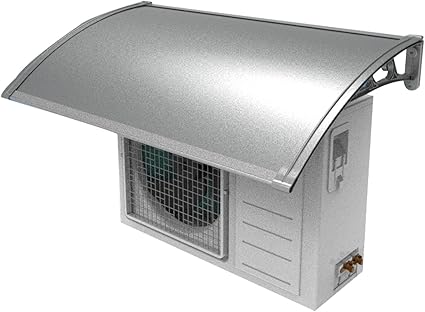 Amazon.com: Aluminum Alloy Air Conditioner Outdoor Unit Cover Air ...