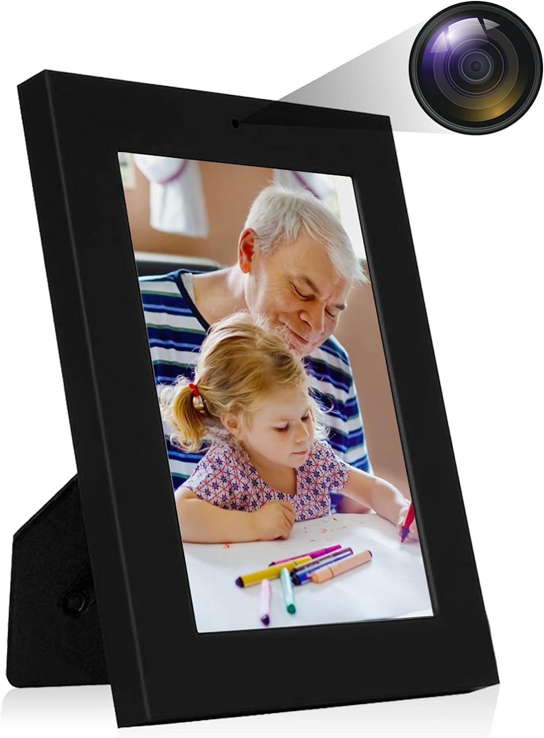 Nisanuki Mini Camera, Small Camera Picture Frame, 1080p HD, Indoor ...