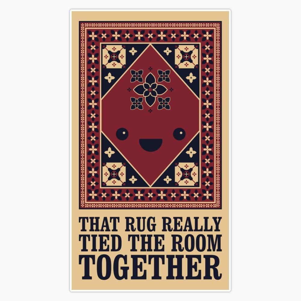 Amazon.com: The Big Lebowski - Rug - That Rug Really Tied The Room ...