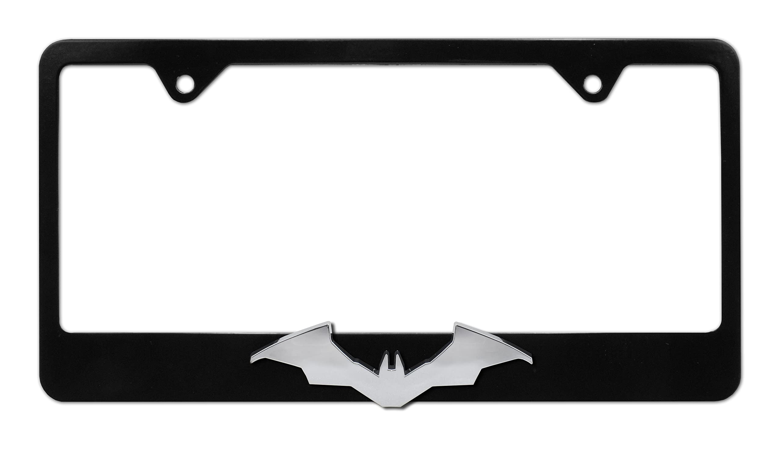 Snapklik.com : The Batman Movie 2022 Black Metal License Plate Frame