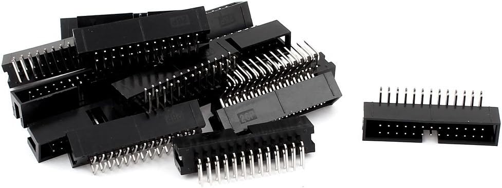Amazon.com: IIVVERR 16Pcs 2x13 26-Pin Box Header Connector IDC Male ...