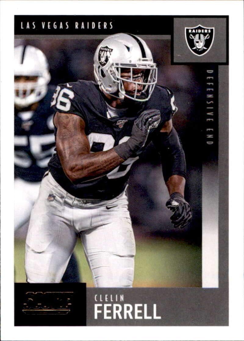 Amazon.com: 2020 Score #160 Clelin Ferrell Las Vegas Raiders Football ...