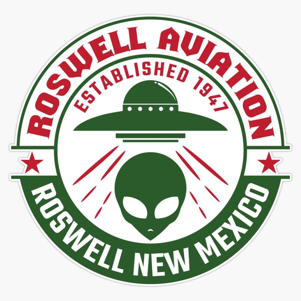 Amazon.com - Roswell Aviation Established 1947 Roswell New Mexico Alien ...