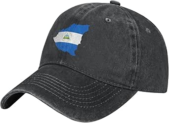 fwoeqiz Nicaragua-Flag Nicaraguans Baseball Caps Washed Cotton Hat ...
