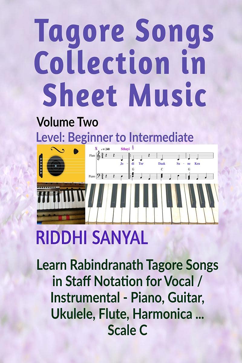 Buy Tagore Songs Collection In Sheet Music - Volume Two : Tagore Songs ...