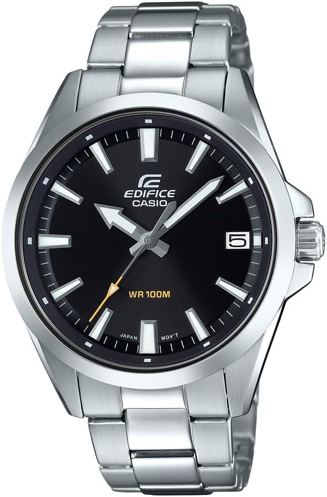 Buy Casio Edifice Analog Black Dial Men EFV-100D-1AVUDF (ED558) at ...