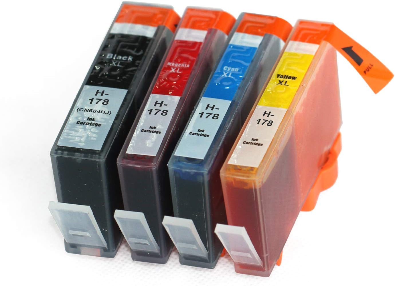 Amazon.co.jp: HP 178XL 4 Color Increased Black Cyan Magenta Yellow ...