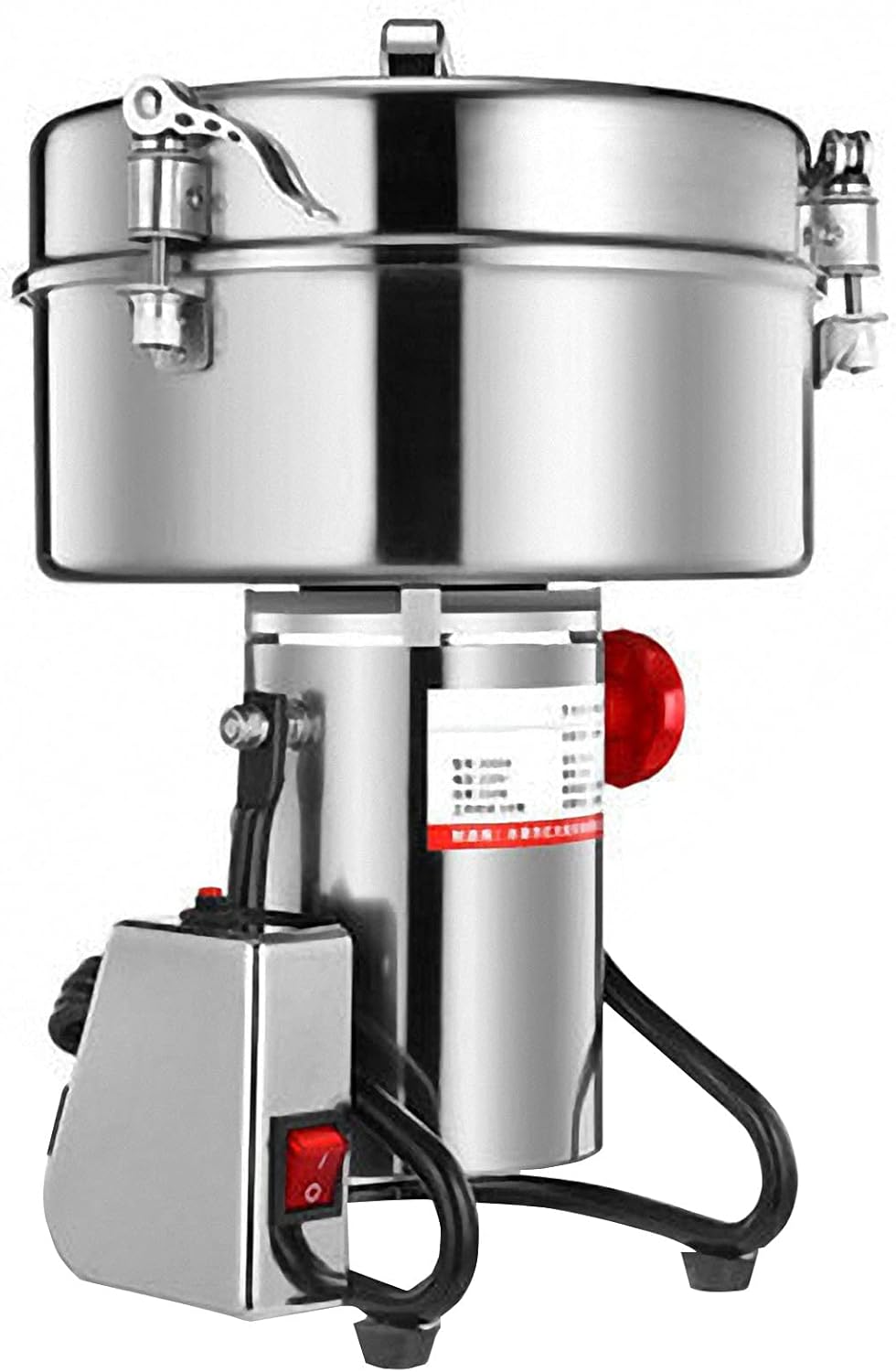 MytaYt Electric Grain Mill 4500G Powder Mill Made of Stainless Steel ...